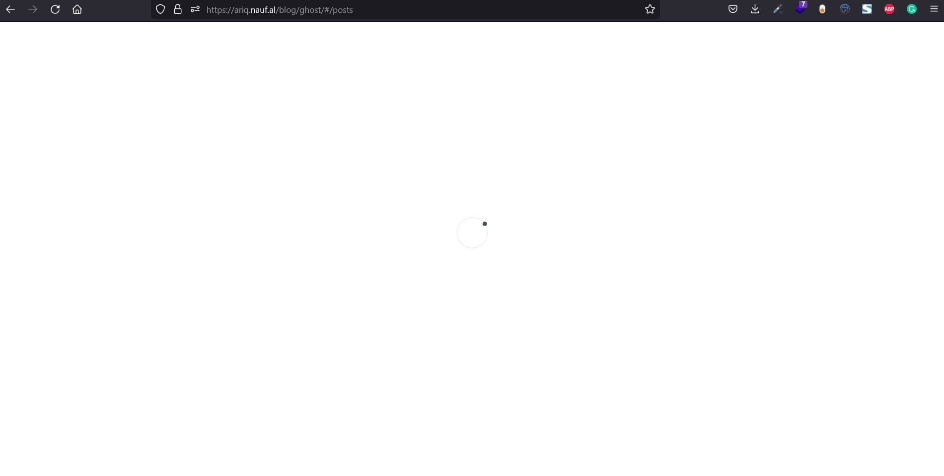 How to Fix Ghost Admin White Screen Loading Stuck