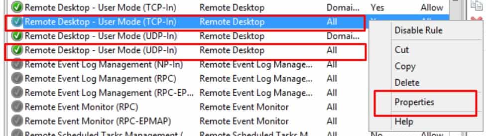 Only Allow Specific IP Addresses to Access Remote Desktop Connection on Windows Firewall